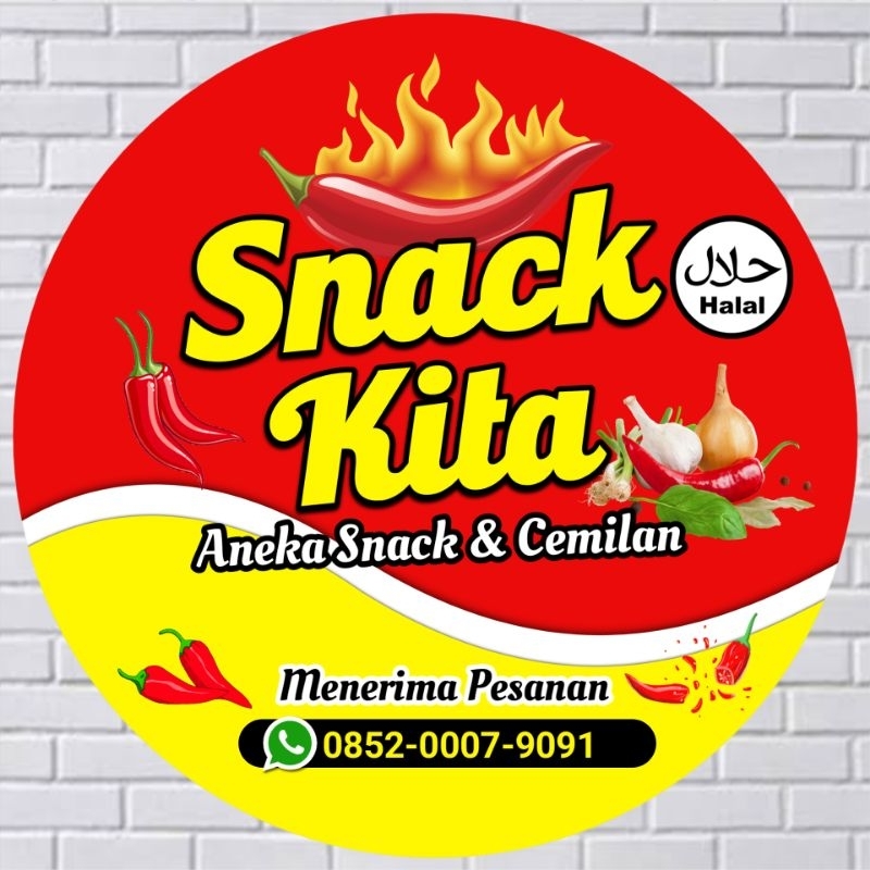 Jual ( Minimal Order 100 pcs ) Stiker Kecil Size 4 cm Stiker Label ...