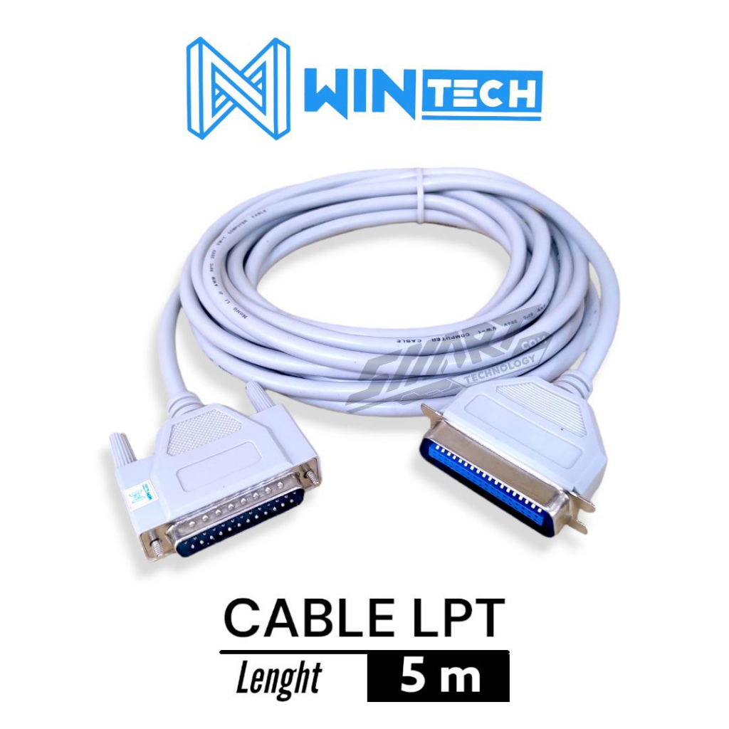 Jual Kabel Paralel Printer LPT 25pin 5 Meter | Shopee Indonesia