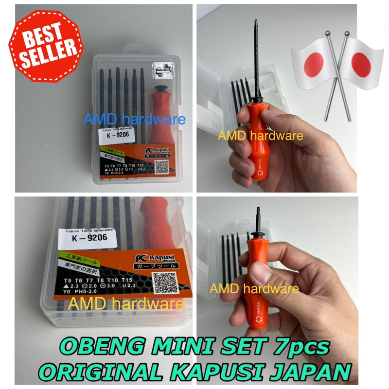 Jual OBENG MINI SET 7 pcs Smart Phone Repair Tools HP SCREWDRIVER ...