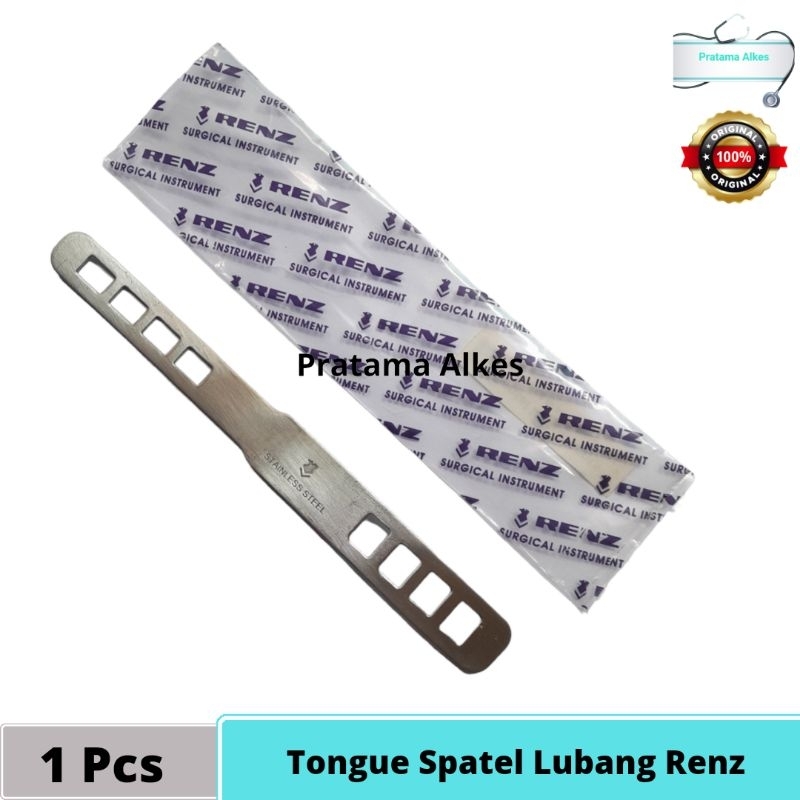 Jual Spatula Lidah Tongue Spatel Stainless Steel Renz Alat Medis ...