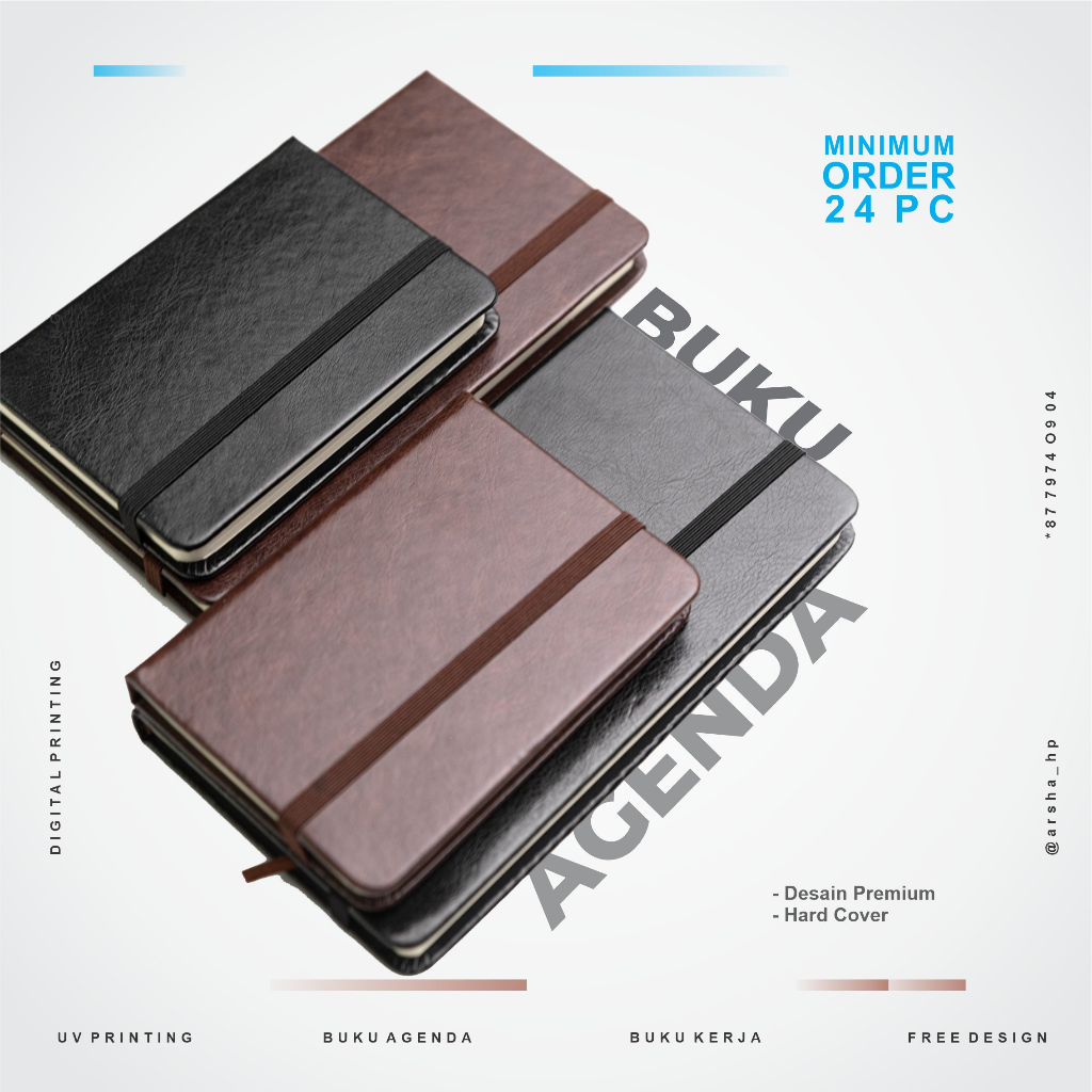 Jual Buku Agenda Notebook Premium dengan Sentuhan Minimalis yang Mewah ...