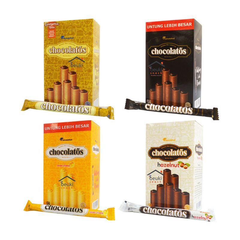 Jual Gery Chocolatos 1000 Wafer Stik Stick 1 Box isi 24pcs @16gr ...
