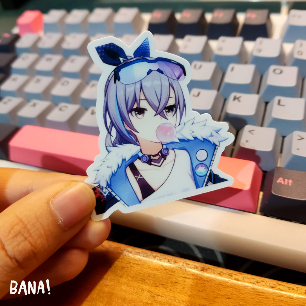 Jual Stiker Honkai Star Rail SILVER WOLF Bijian Vinyl Waterproof | BANA ...