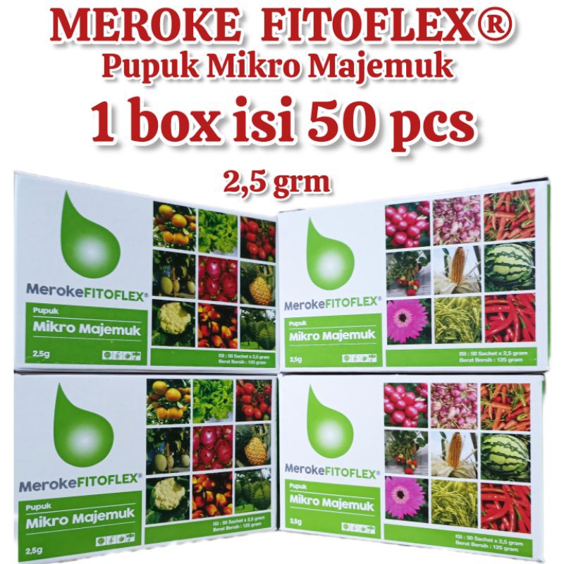Jual Meroke FITOFLEX ® 2,5 grm -1box (50pc) | Shopee Indonesia