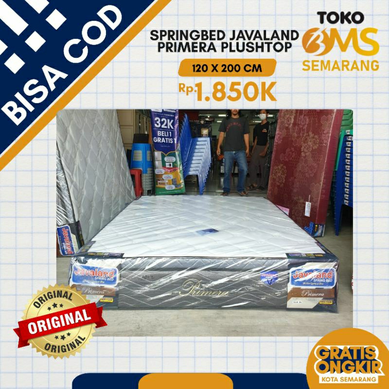 Jual Promo Matras Springbed Javaland Primera Plustop plush top empuk ...