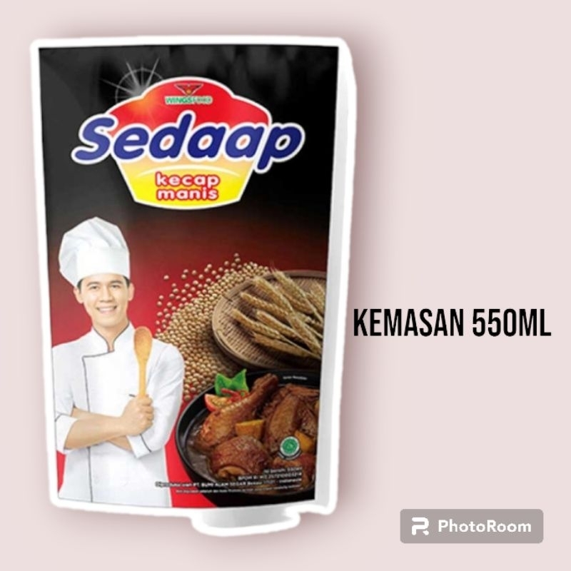 Jual KECAP SEDAAP POUCH 550ML | Shopee Indonesia