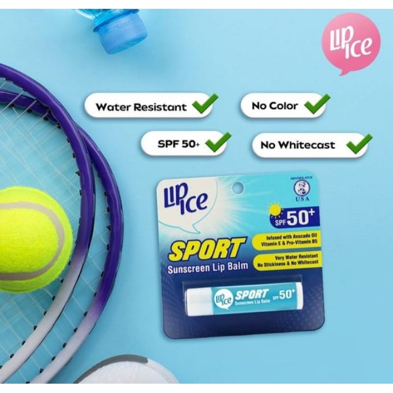Jual Lip Ice Sport Lip Balm Sunscreen SPF 50 | Shopee Indonesia