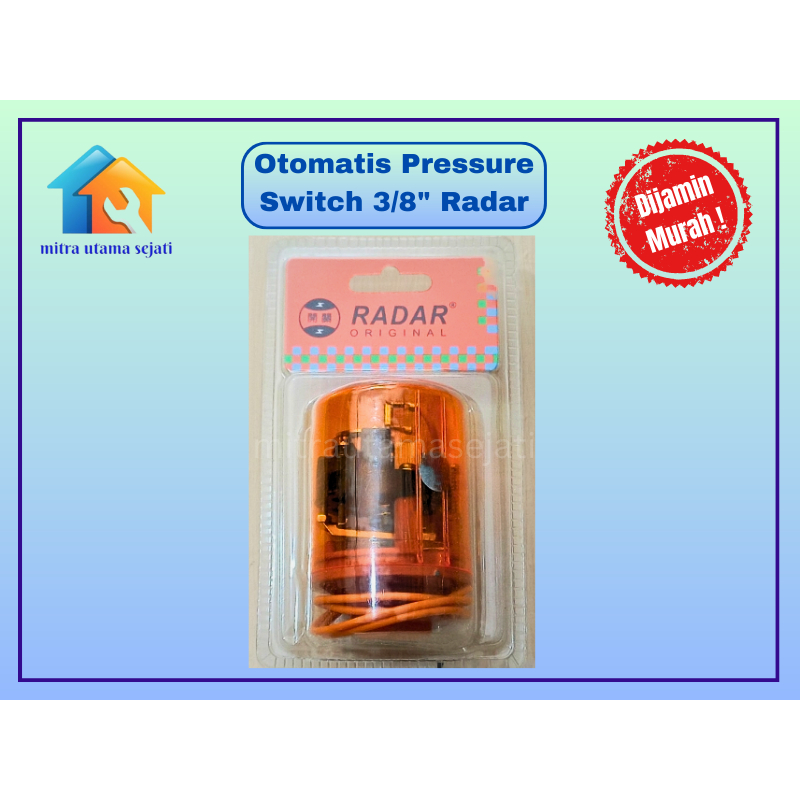 Jual RADAR 3/8 Otomatis Pressure switch Pompa Air Radar ORI | Shopee ...