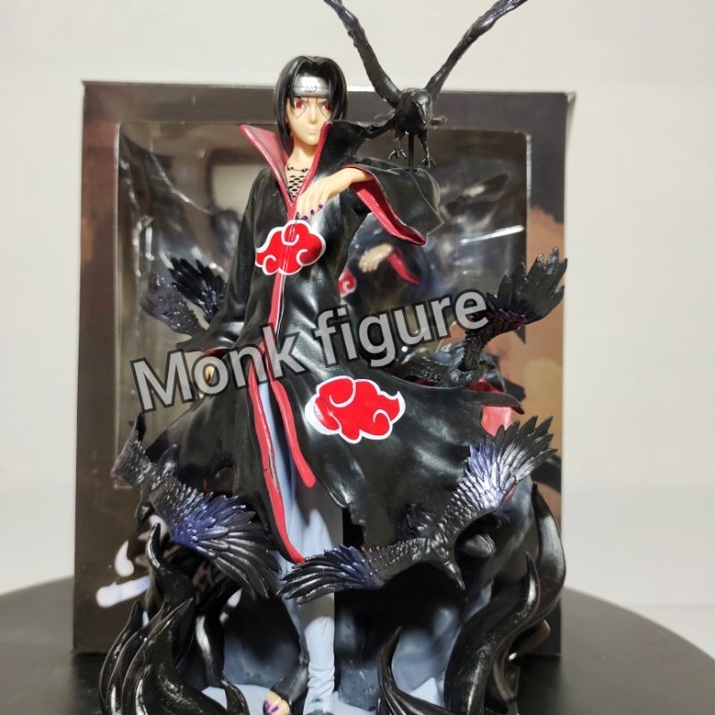 Jual Figure Naruto Shipudden Itachi Uchiha Akatsuki Action Figure With ...