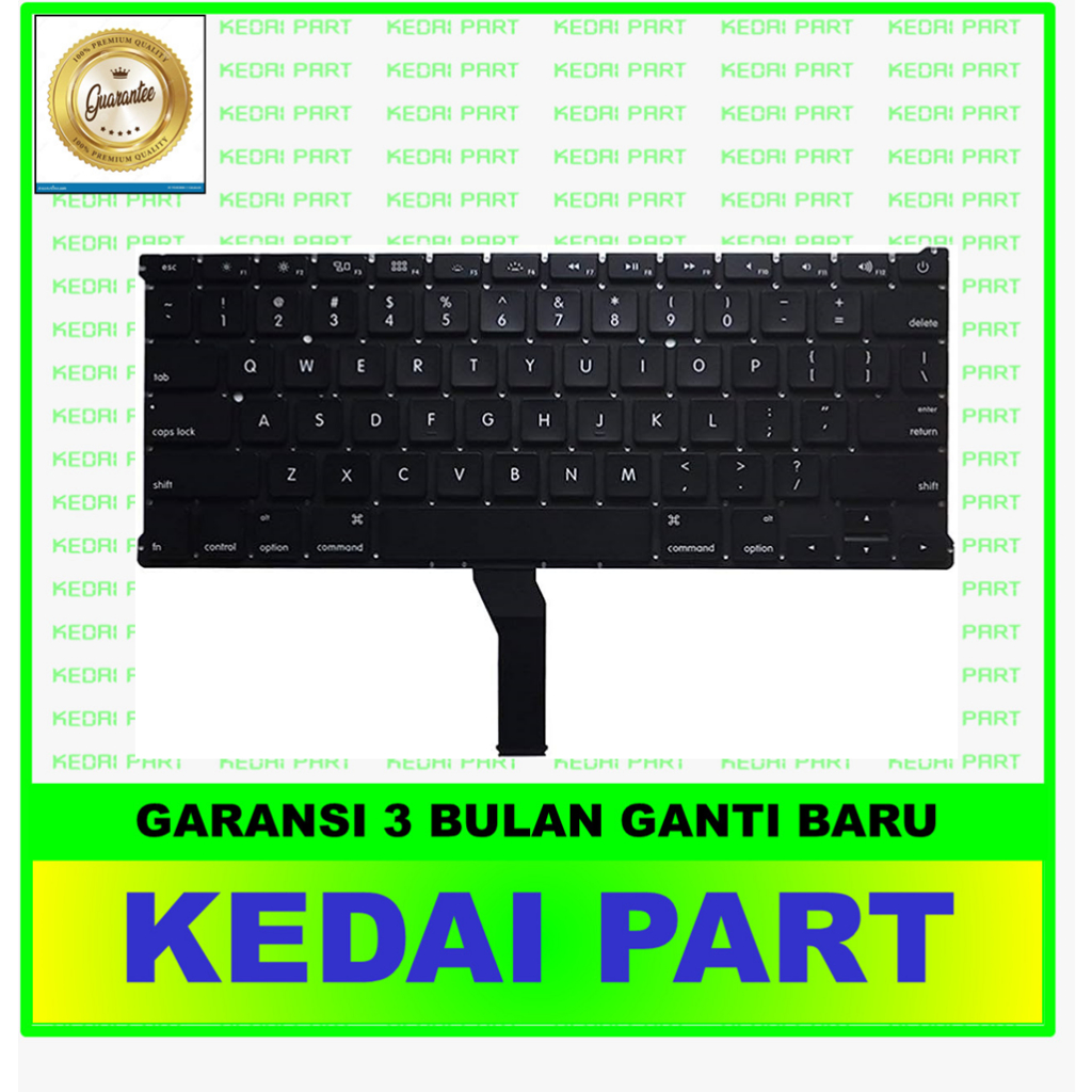 Jual Keyboard Apple MacBook Air A1466 A1369 MC965 MC503 MC504 MD761 ...