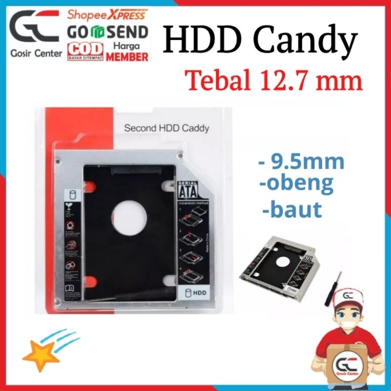 Jual HC2G | hdd candy tebal 12.7 mm | ZK | Shopee Indonesia
