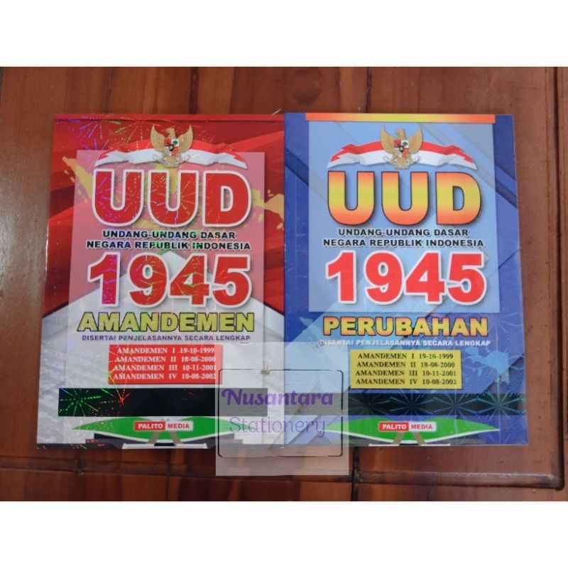 Jual UUD 1945 Amandemen | UUD 1945 Perubahan (besar) | Shopee Indonesia