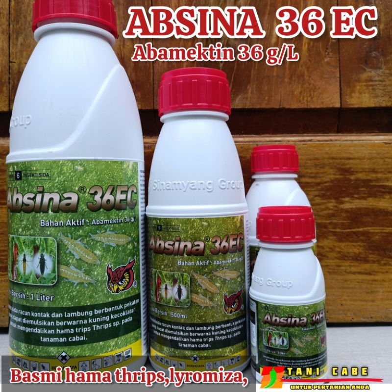 Jual Insektisida ABSINA 36 EC abamektin-500 ML | Shopee Indonesia