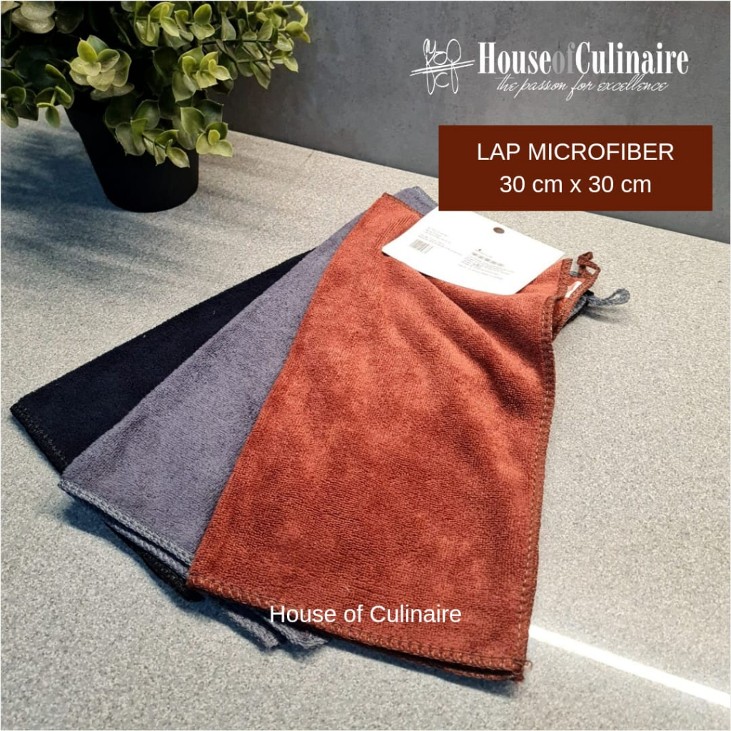 Jual Lap Dapur Bar Microfiber 30 x 30 cm Tebal Halus Serbaguna | Shopee ...