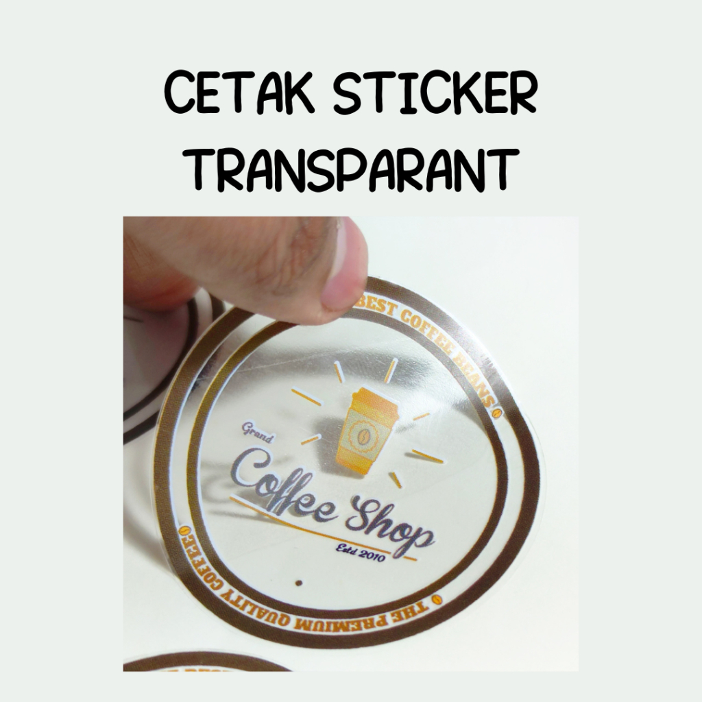 Jual STIKER TRANSPARANT CUTTING A3+ CUSTOM HALF CUT DIE CUT KISS CUT ...