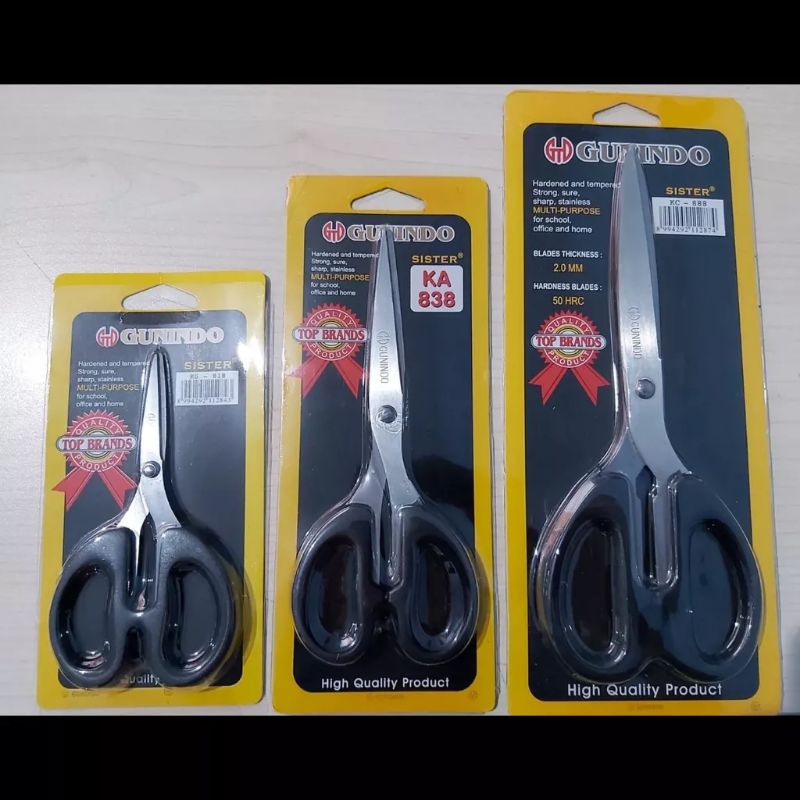 Jual Gunting Gunindo Kecil KS 818 / Gunting Gunindo Besar KC 888 ...