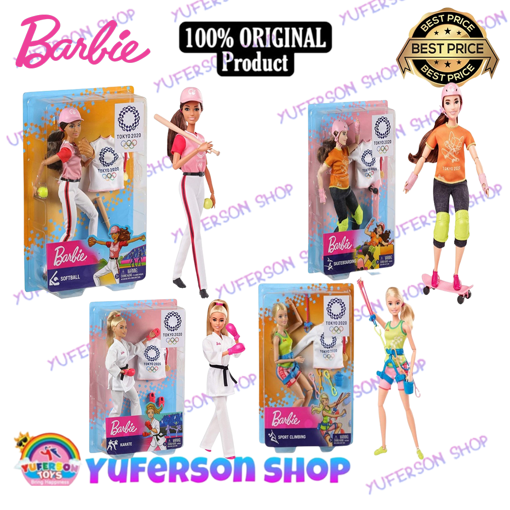 Jual Barbie Olympic Games Tokyo 2020 Barbie Sport | Shopee Indonesia