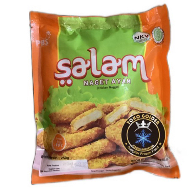 Jual Salam chicken nugget 250gr / naget ayam | Shopee Indonesia