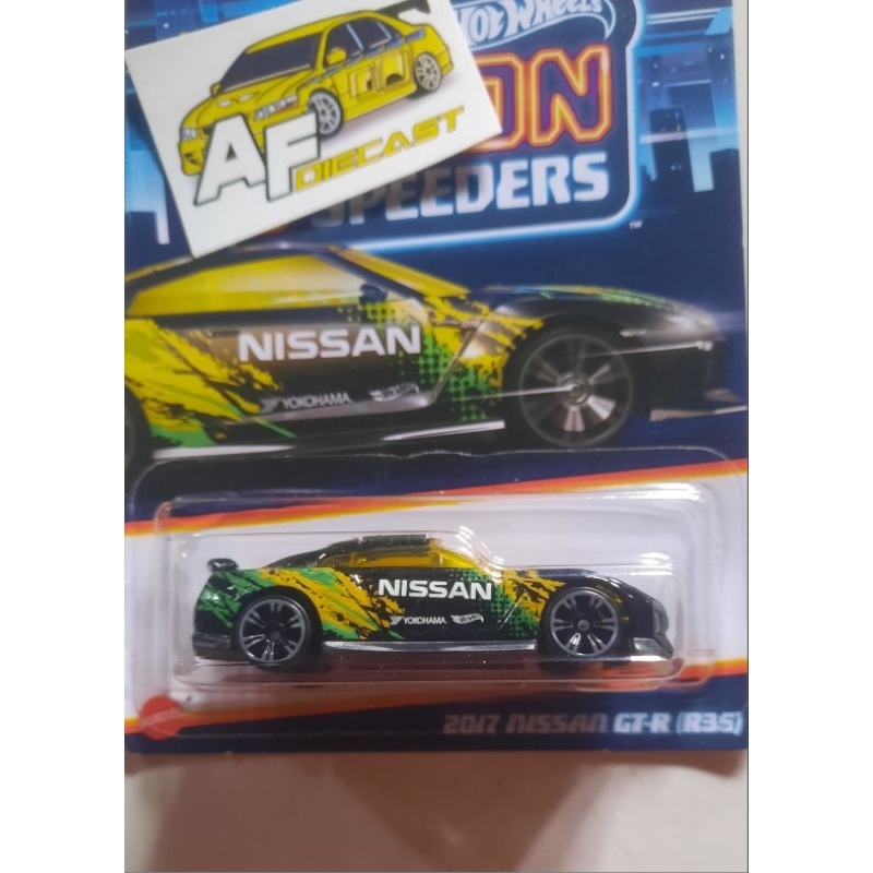 Jual hotwheels nissan gtr r35 neon speeders | Shopee Indonesia