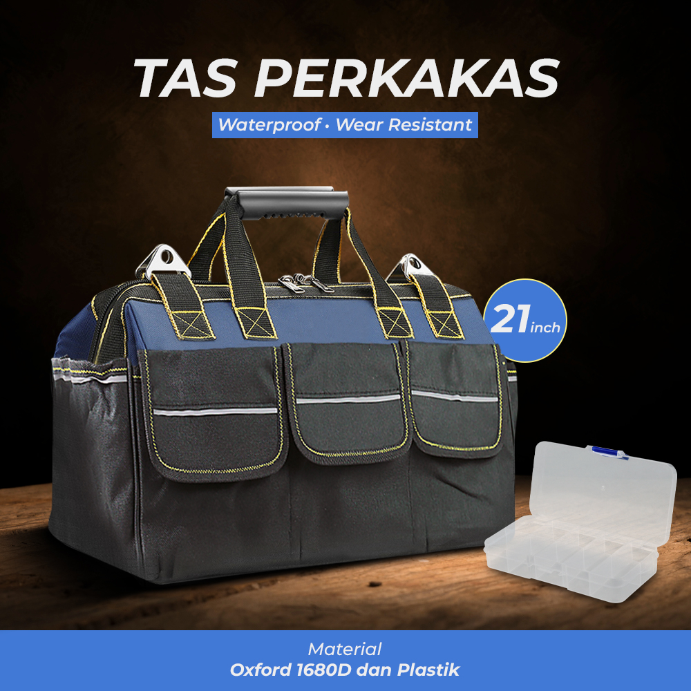 Jual Tas Perkakas Toolkit Toll box | Tool Bag Storage Tahan air dengan ...