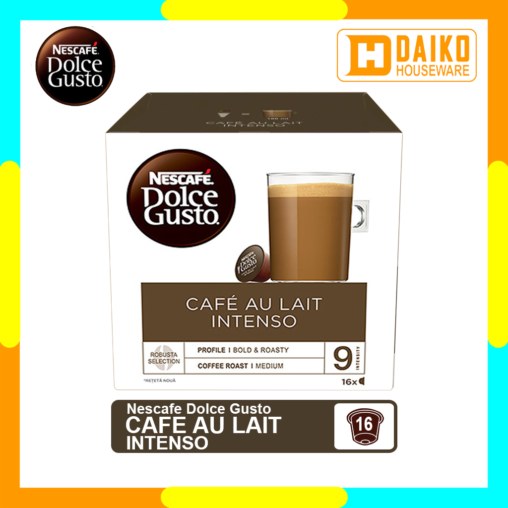 Jual Nescafe Dolce Gusto Cafe Au Lait Intenso Box - Capsule Coffee NDG ...