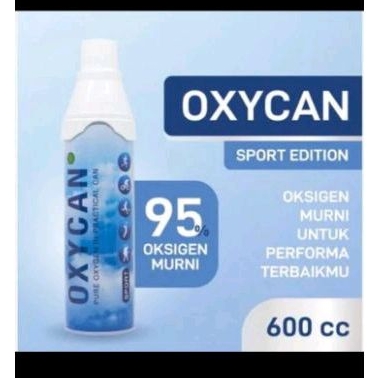 Jual OXYCAN SPORT Biru | 600cc 95% Pure Oxygen | Shopee Indonesia