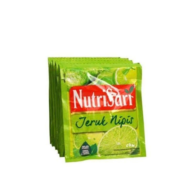 Jual NUTRISARI JERUK NIPIS 11g RENCENG ( ISI 10 ) | Shopee Indonesia