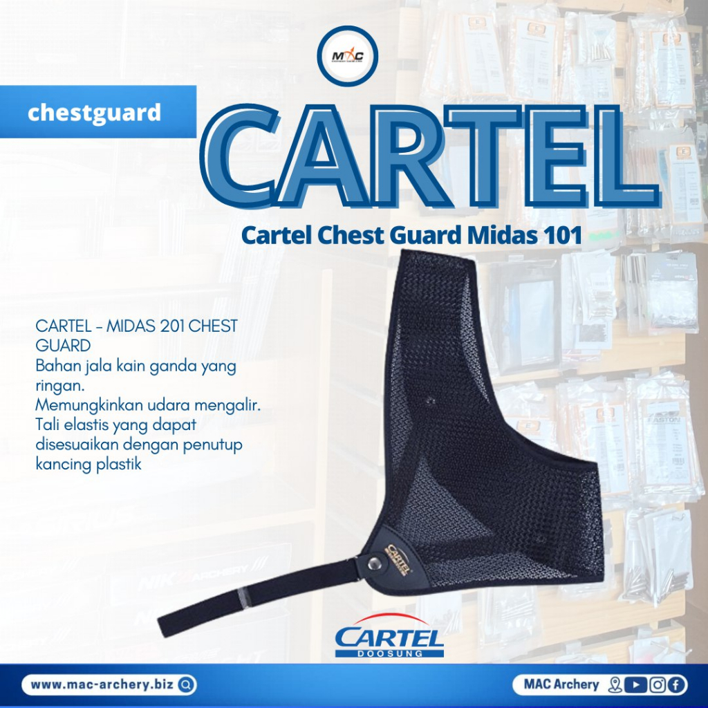 Jual Cartel chest guard midas 101/201 | Shopee Indonesia