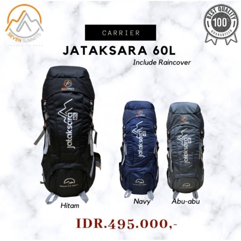 Jual Citagami Tas Gunung Carrier Seven Summits Citagami 80L Original Resmi | Shopee Indonesia