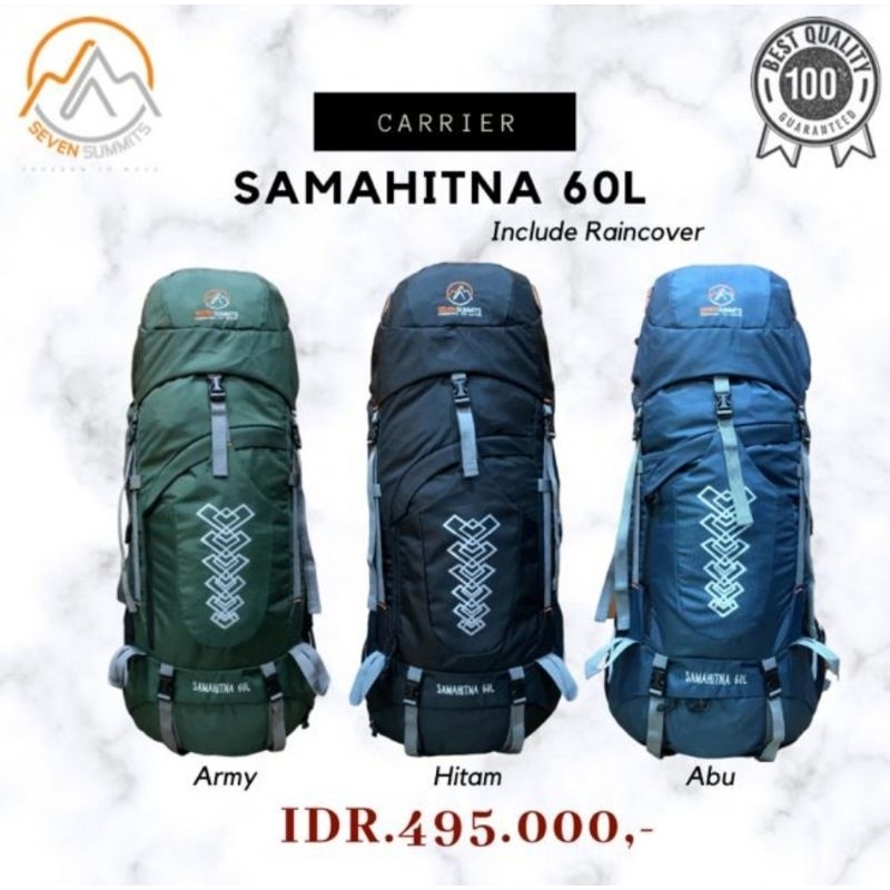 Jual Citagami Tas Gunung Carrier Seven Summits Citagami 80L Original Resmi | Shopee Indonesia