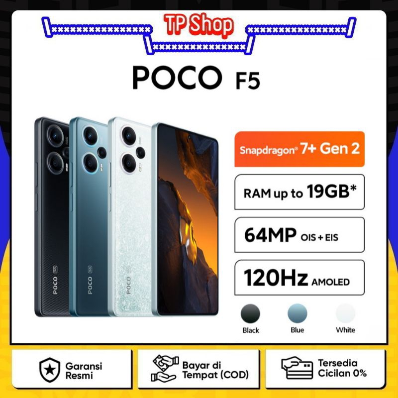 Jual Poco F5 5G 12/256 - 8/256 Garansi Resmi | Shopee Indonesia