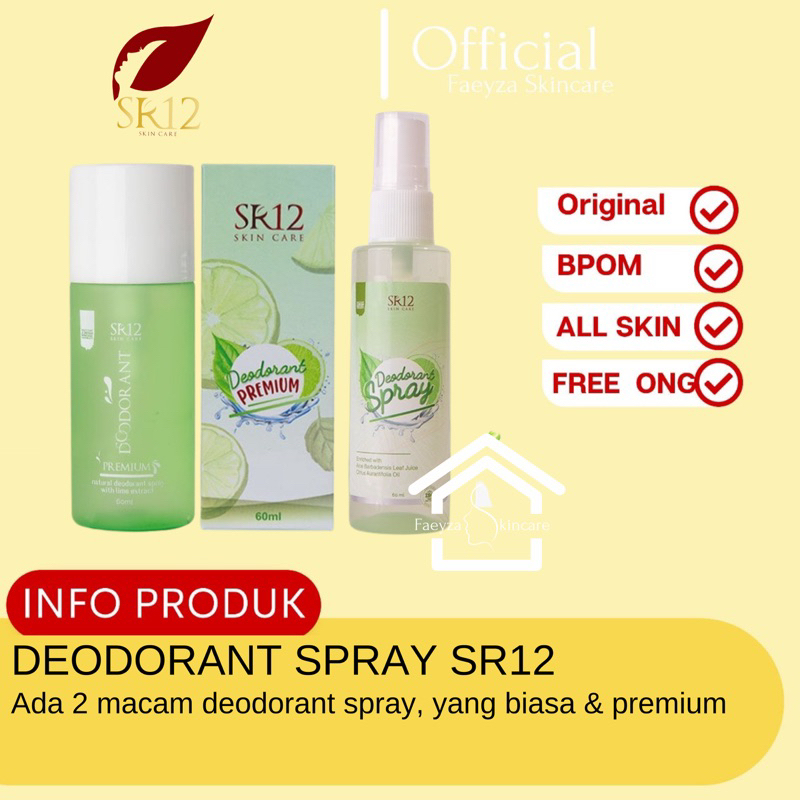 Jual SR12 | Deo Spray SR12 | Shopee Indonesia