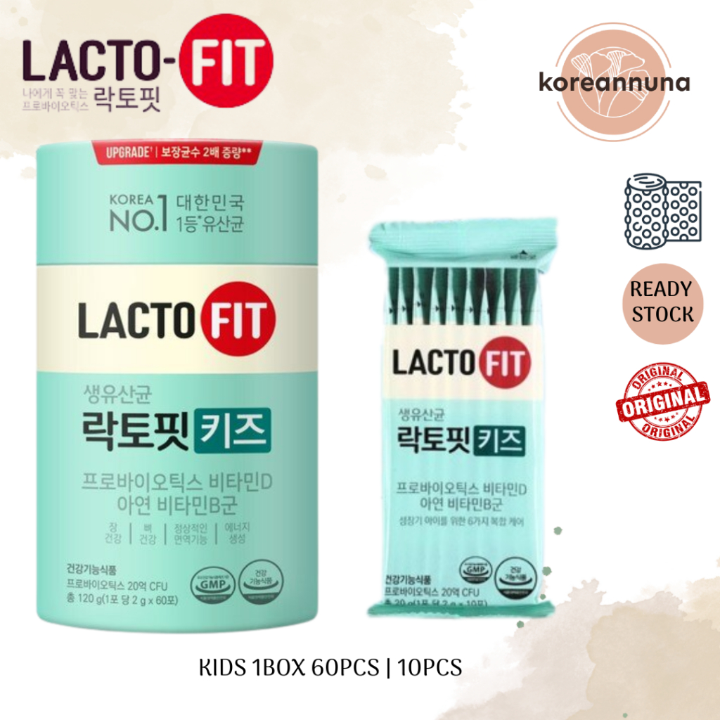 Jual Lactofit Lacto-Fit Kids 1 BOX 60PACK | 1PACK 10PCS | Shopee Indonesia