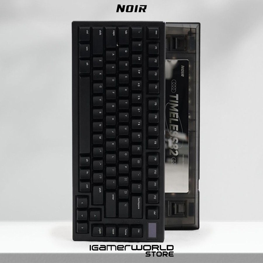 Jual Noir Timeless82 75% ABS OLED Wireless Mechanical Gaming Keyboard ...