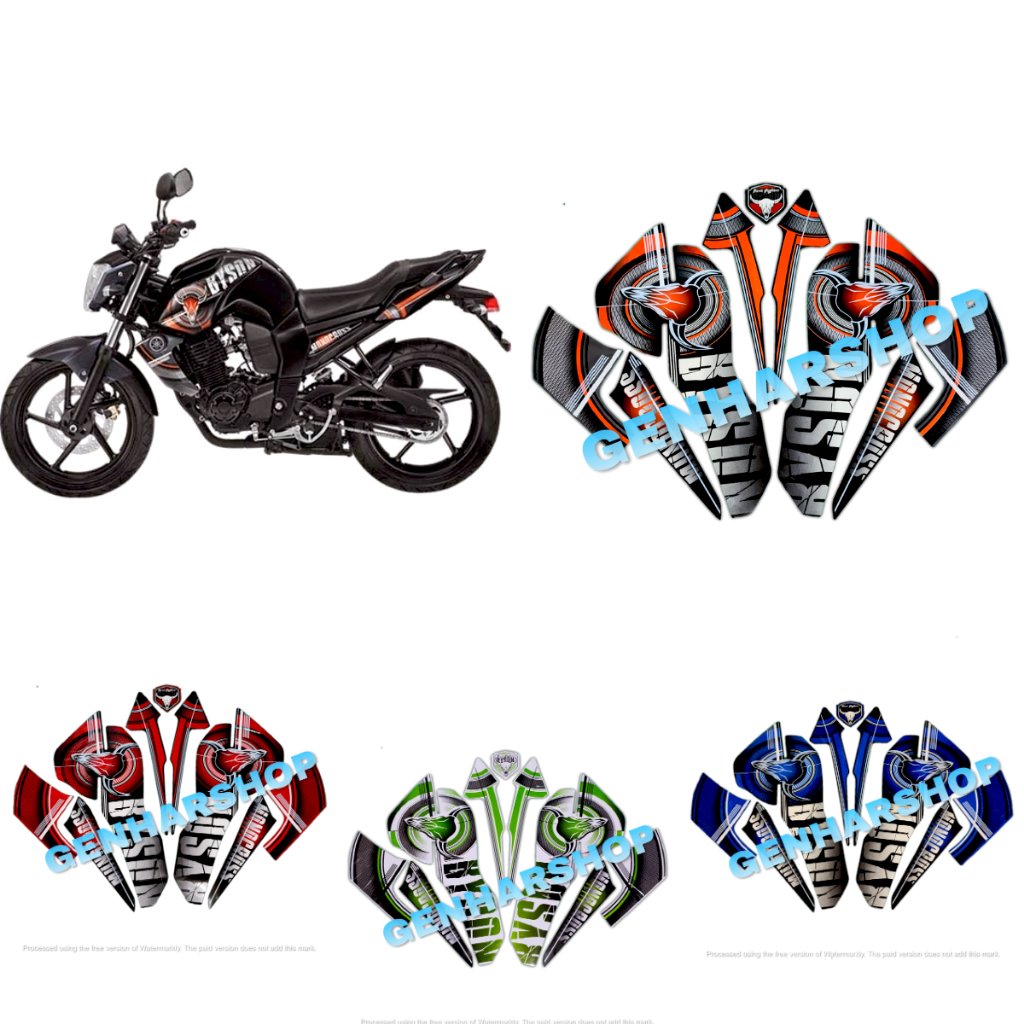 Jual STIKER STRIPING LIS BODY MOTOR YAMAHA BYSON 2013 STRIPING BYSON ...