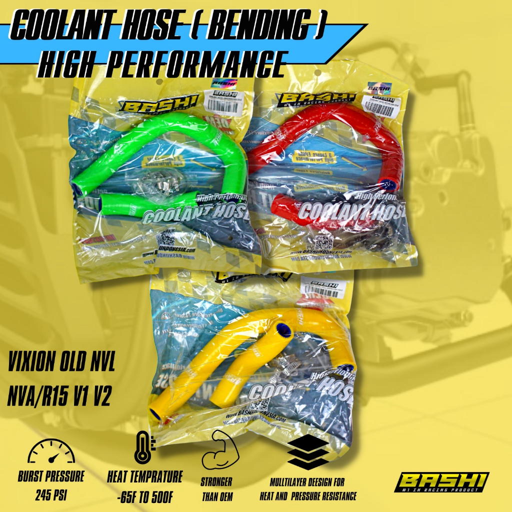 Jual BASHI SELANG RADIATOR SET TEKUK YAMAHA VIXION OLD NVL NVA/R15 V1 ...