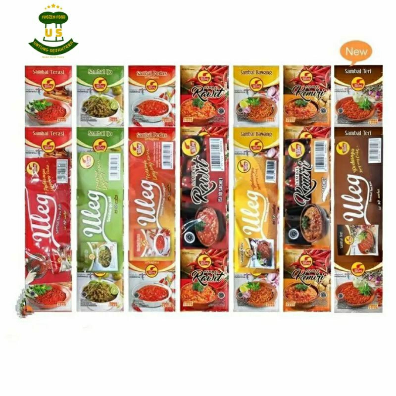 Jual Sambal Uleg Finna Renteng Sambal Renteng @10pcs Sambel Saset ...