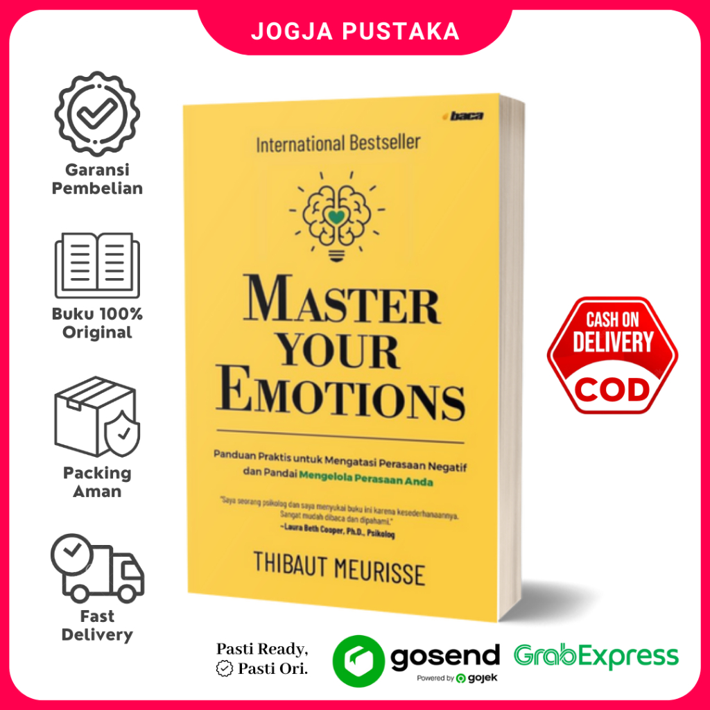 Jual Buku Master Your Emotions - Thibaut Meurisse | Shopee Indonesia