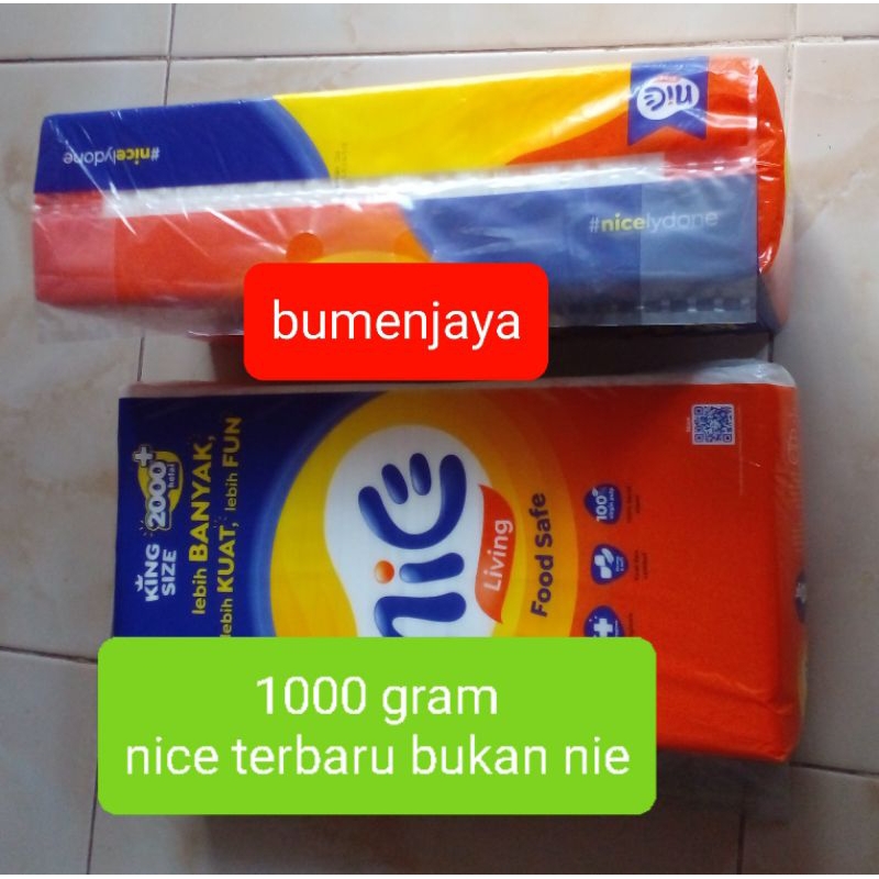 Jual Tissue nice jumbo 1000 gram tissue gede 1000 gram tissue multi ...