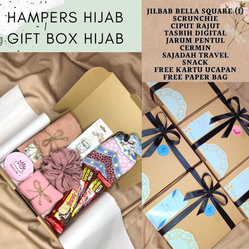 Jual GIFT BOX HIJAB / HAMPERS HIJAB / GIFT BOX CEWEK | Shopee Indonesia