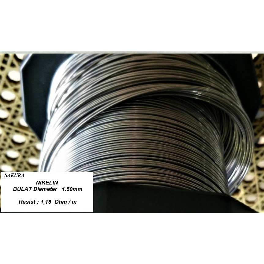 Jual kawat nikelin 1,5 mm niklin 1.5mm | Shopee Indonesia
