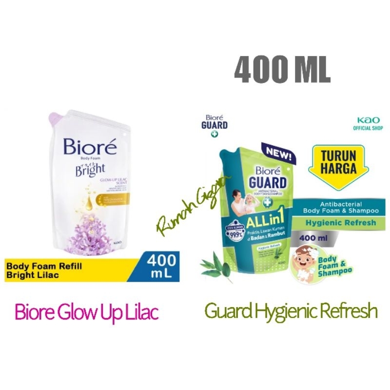 Jual BIORE Body Wash Body Guard Wash 400 ML | Shopee Indonesia