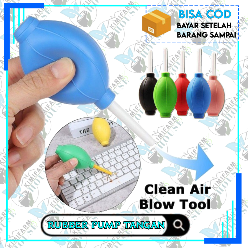 Jual Pembersih Debu Pompa Karet Hand Blower embersih Keyboard rubber ...