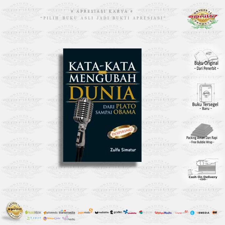 Jual BUKU KATA-KATA YANG MENGUBAH DUNIA - Penulis: Zulfa Simatur ... Jual BUKU KATA-KATA YANG MENGUBAH DUNIA - Penulis: Zulfa Simatur ...