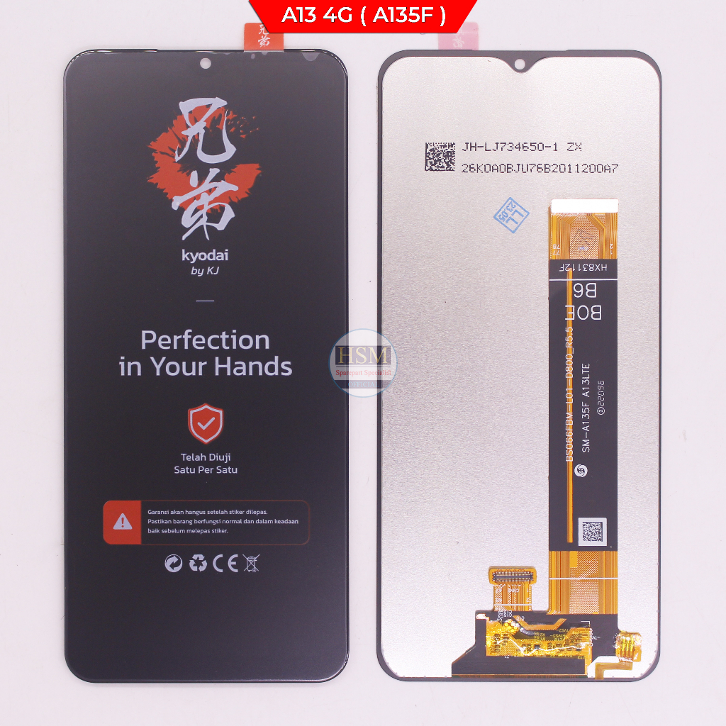 Jual LCD SAMSUNG GALAXY A13 4G/A135F FULLSET TOUCHSCREEN ORI OEM ...