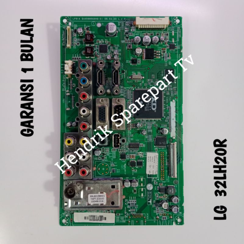 Jual MAINBOARD - MESIN TV - MOBO - MOTHERBOARD - MB TV LG 32LH20R | Shopee Indonesia