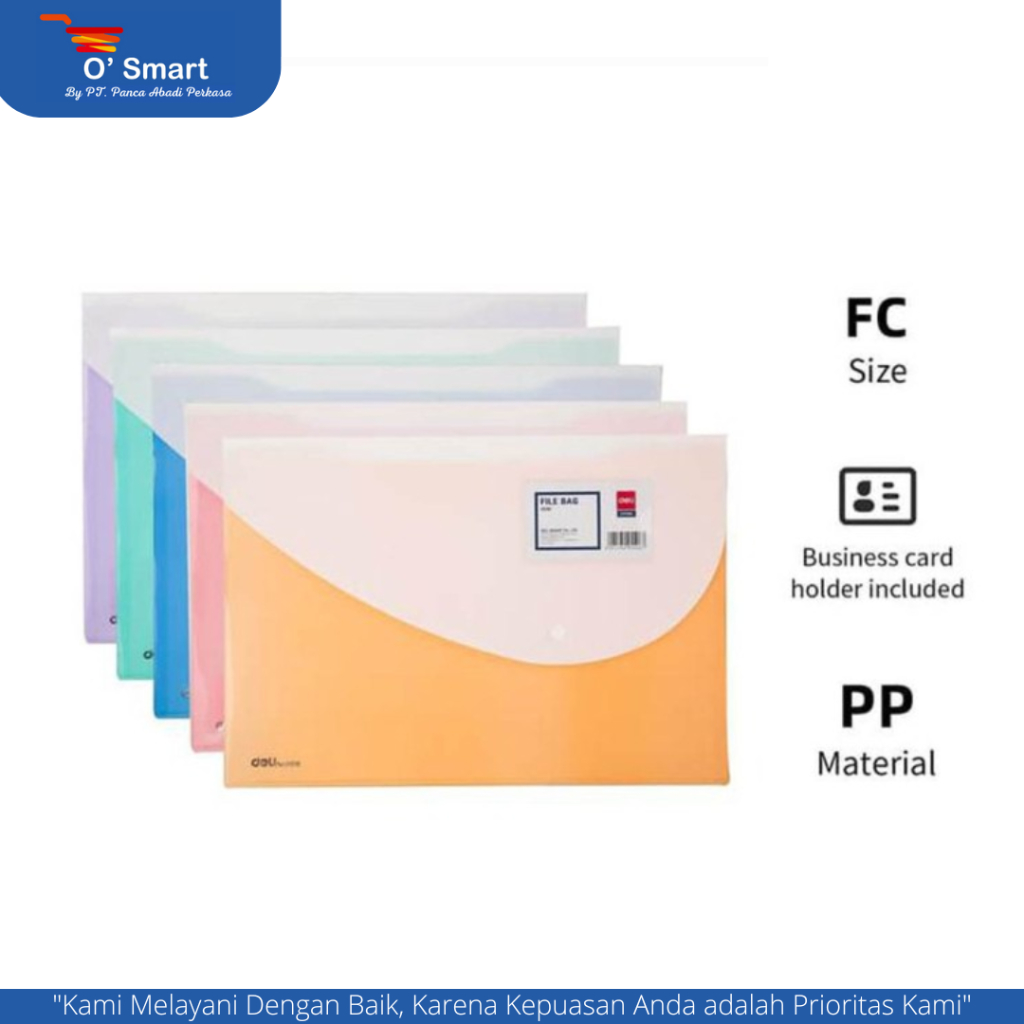 Jual DELI Map Plastik Kancing E5506 | Shopee Indonesia