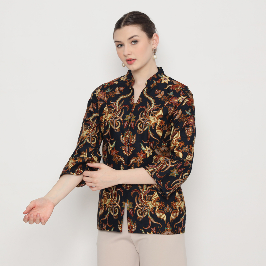 Jual Batik Semar Dandelion Blouse Peksi Tarung ALL | Shopee Indonesia