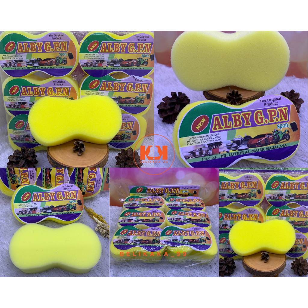Jual SPONS CUCI MOTOR MOBIL / SPONGE BUSA PENCUCI MOTOR / SPONGE BUSA ...