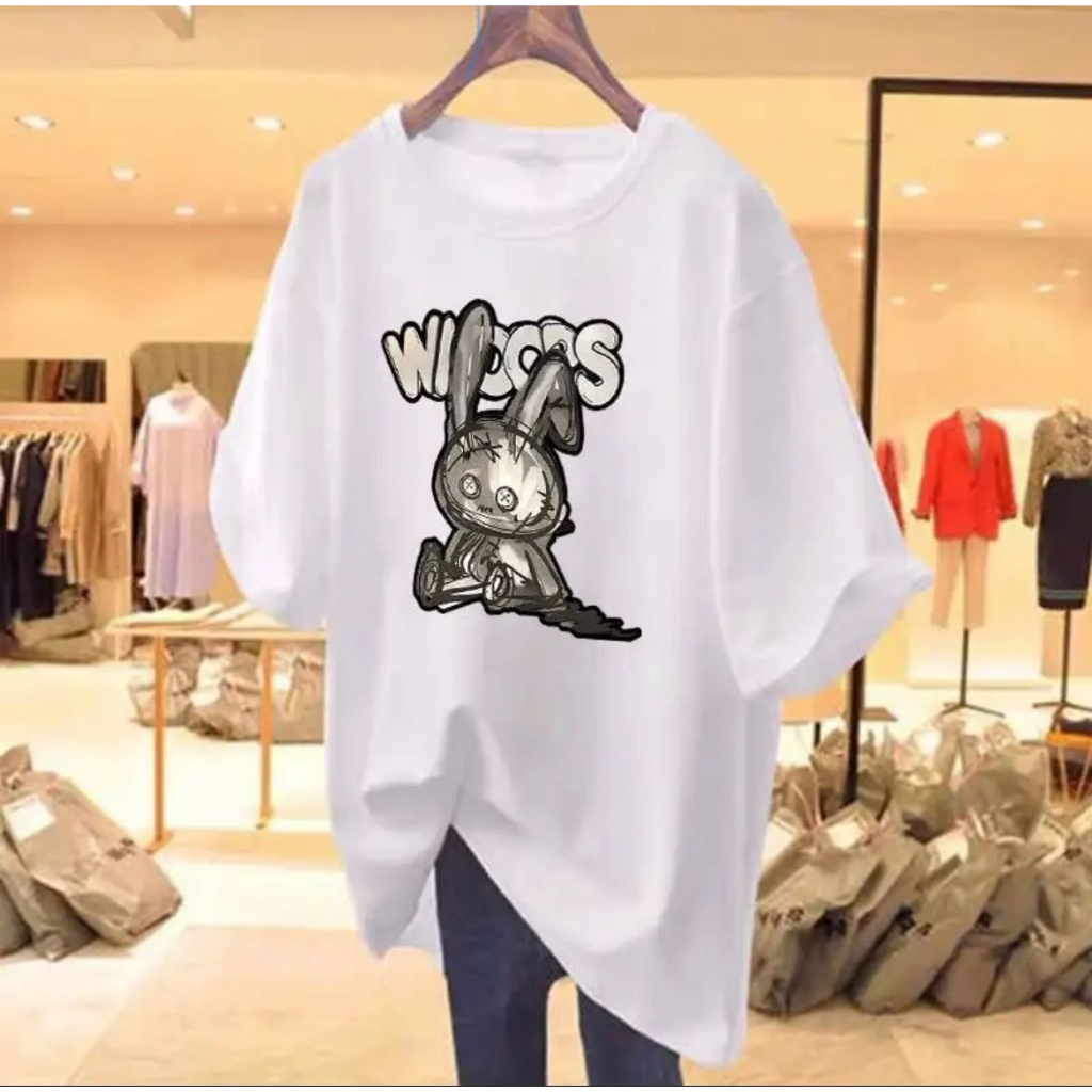 Jual Kaos Oversize Wanita / Kaos Distro WANITA/ Kaos Streetwear ...